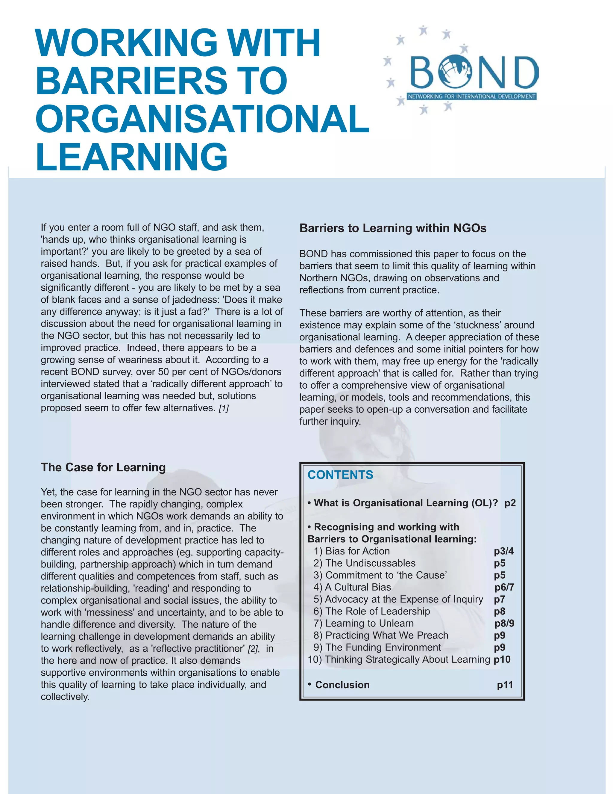 Barriers to-organisational-learning- | PDF