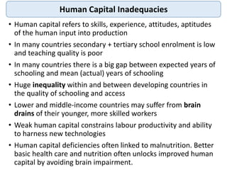 Barriers to Economic Growth and Development | PPTX