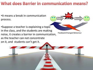 Barriers in communication | PPTX