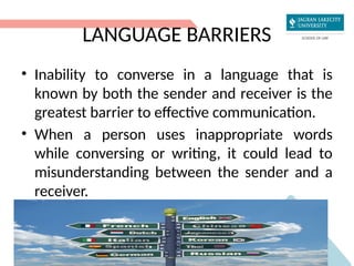 Barriers in Communication in Business .. | PPTX