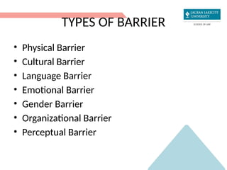 Barriers in Communication in Business .. | PPTX