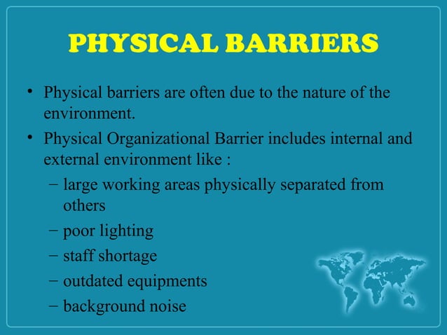 Barrier sin communication skills 1.1 | PPT