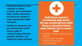 BARRIERS IN HEALTH EDUCATION | PPTX