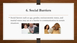 Barriers in the communication process with possible solutions | PPTX