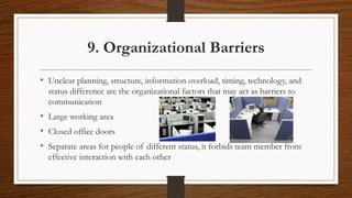 Barriers in the communication process with possible solutions | PPTX