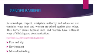 Barriers of communication | PPTX
