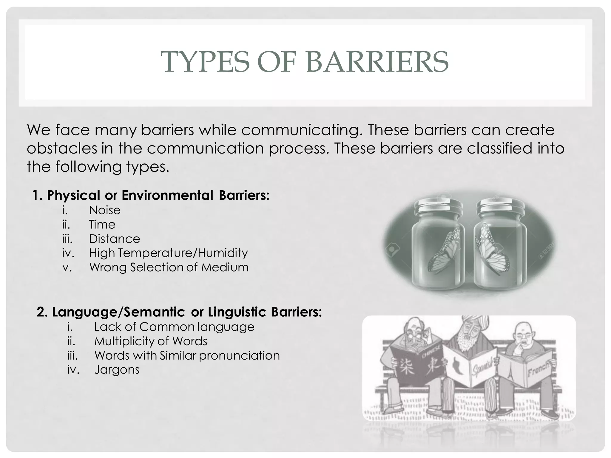 Barriers of communication | PDF