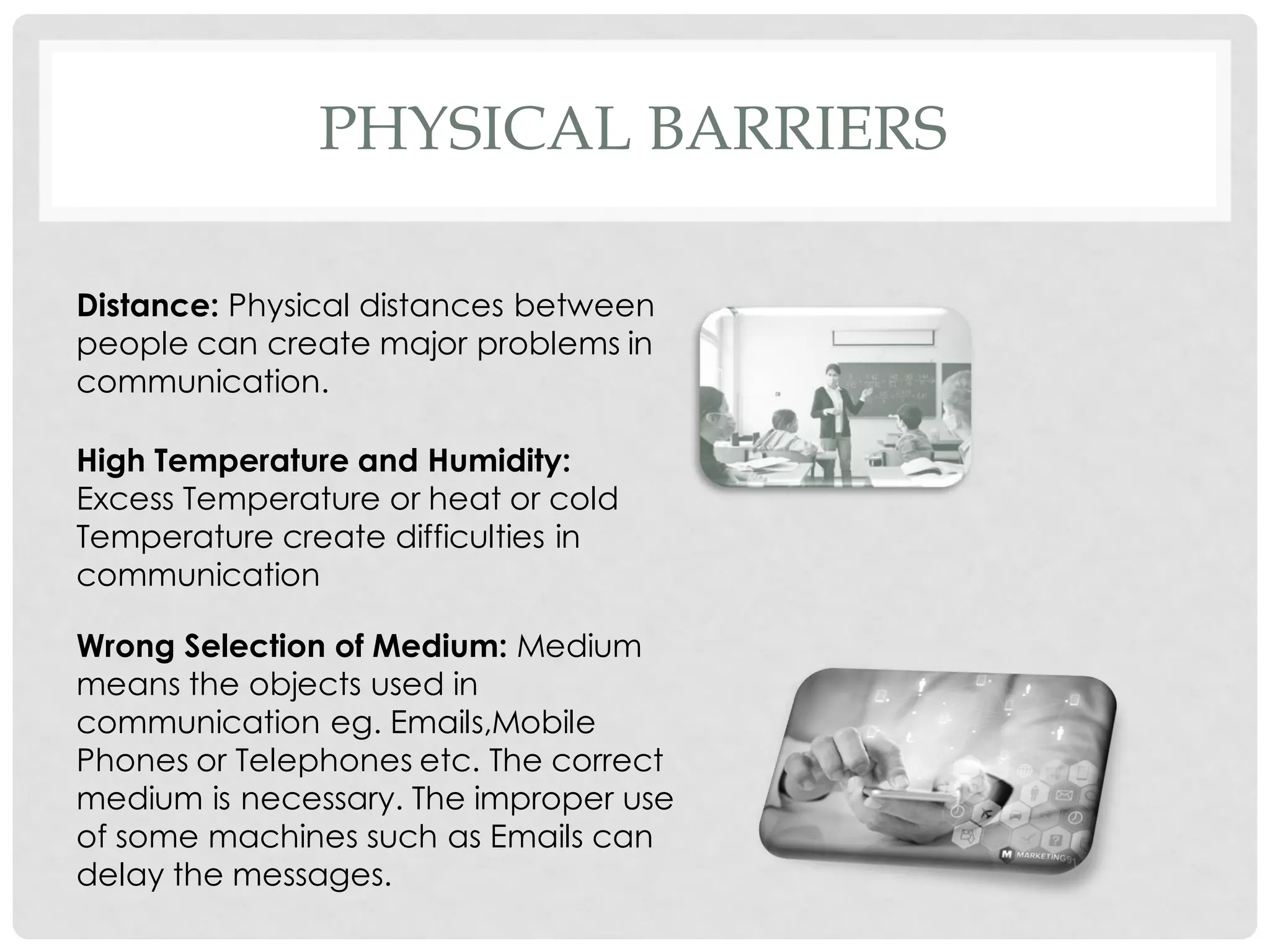 Barriers of communication | PDF