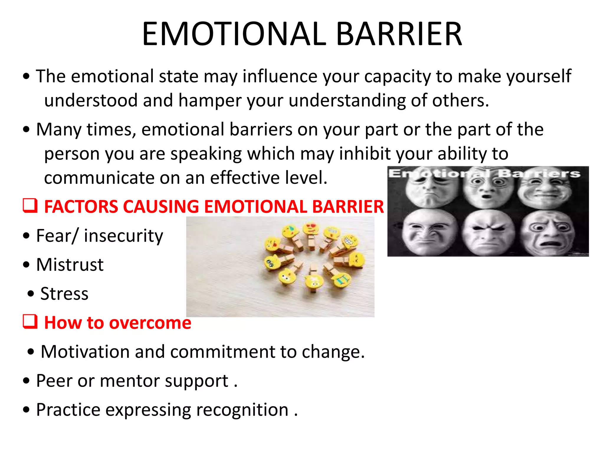 Barriers of communication; B.Pharmacy 1 semester | PPTX