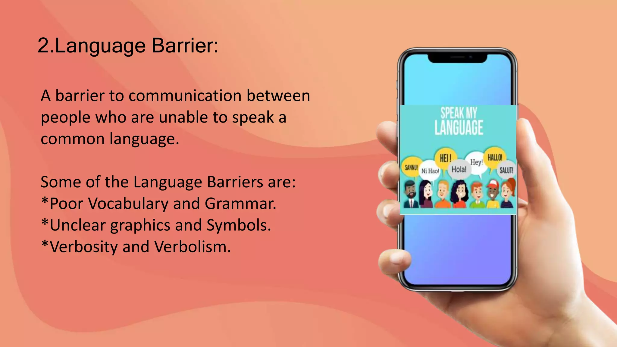 Barriers of communication | PPTX