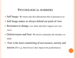 Barriers of communication ppt | PPTX | Hinduism | Religion & Spirituality