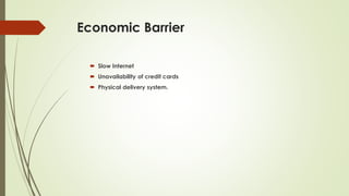 Barriers of international e commerce | PDF