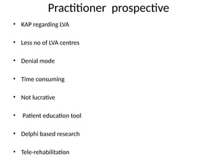 barriers of low vision patient, covering all aspects.pptx