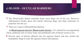 Barriers of Ocular drug delivery system.pptx