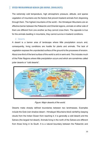 Barriers to Animal Dispersal | PDF