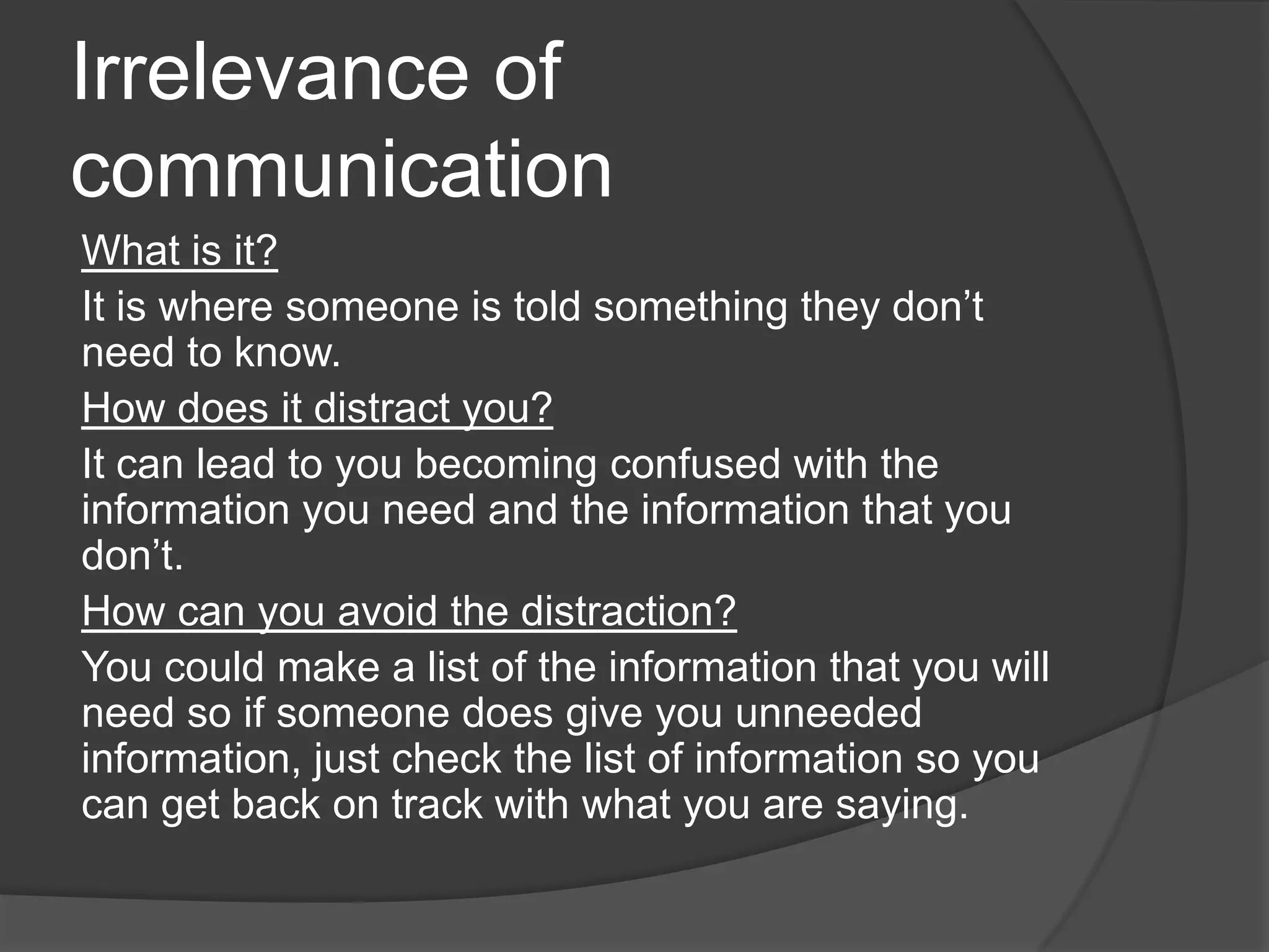 Barriers To Communication | PPTX