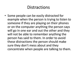 Barriers to communication | PPTX | Science