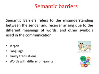 Barriers to communication | PPT