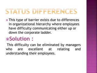 Barriers To Communication | PPTX