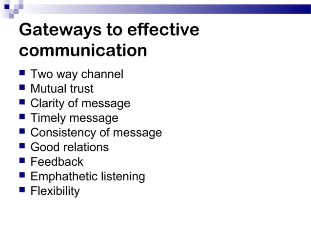 Barriers to communication copy | PPT