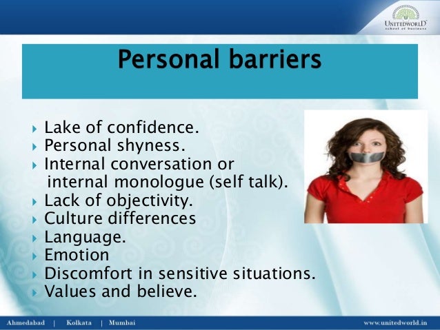 Barriers to communication