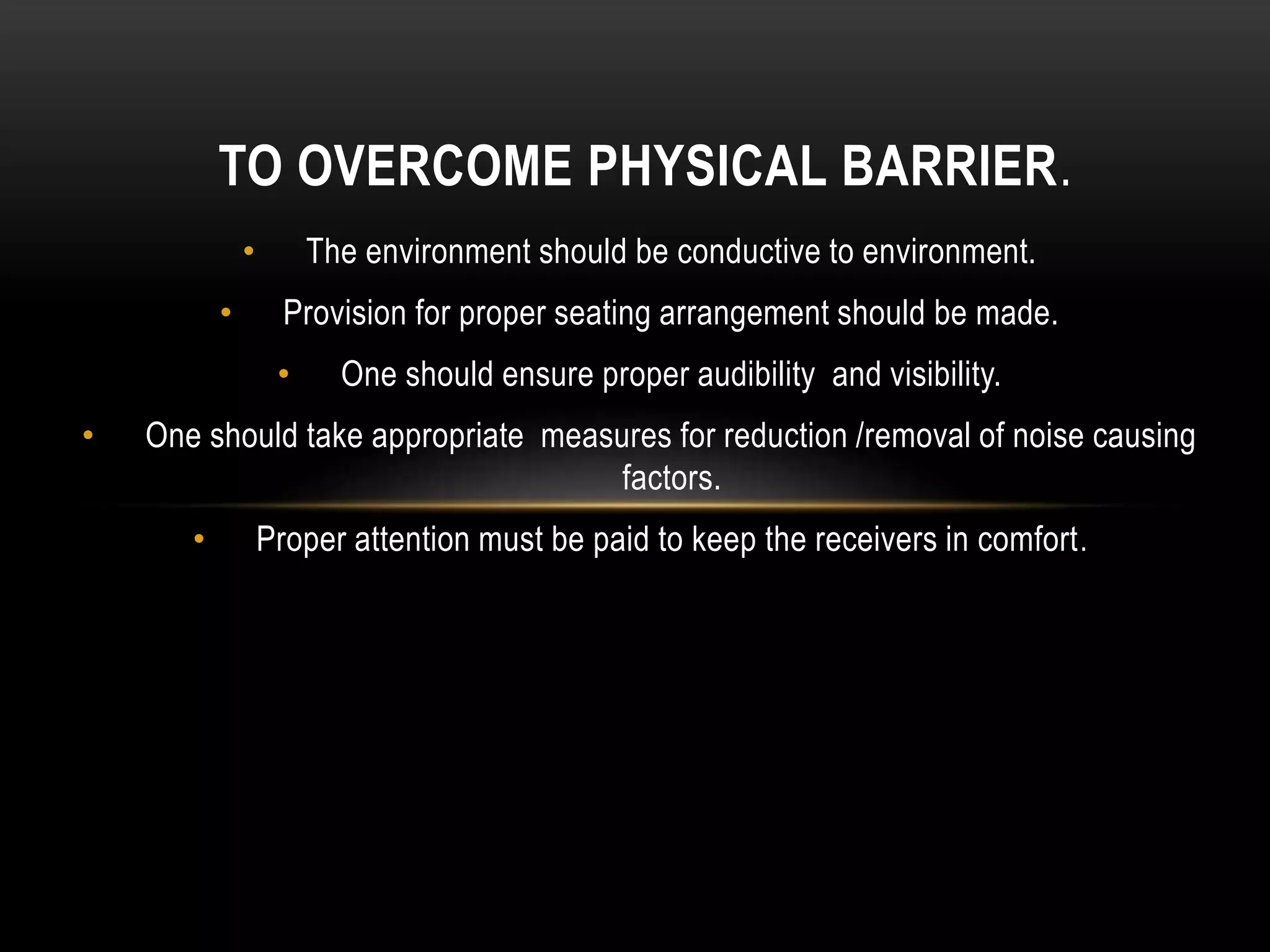 Barriers in communication | PPTX