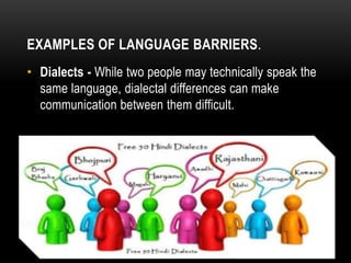 Barriers in communication | PPTX