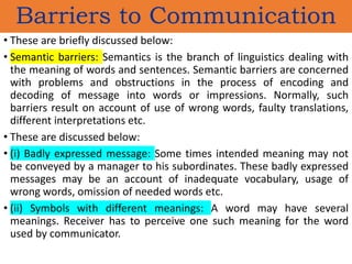 Barriers to communication pgp VIVA VVIT | PPT