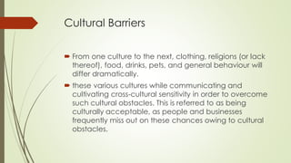 Barriers to communication ppt.pdf presentation | PDF | Mental Health ...