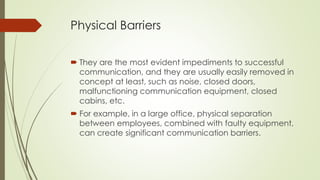 Barriers to communication ppt.pdf presentation | PDF