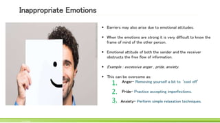 Barriers to communication | PPT