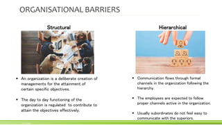 Barriers to communication | PPTX