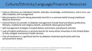 Barriers To Diabetes Management.pptx | Diabetes | Diseases and Conditions