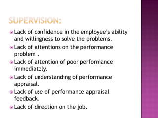 Barriers to effective appraisal | PPTX