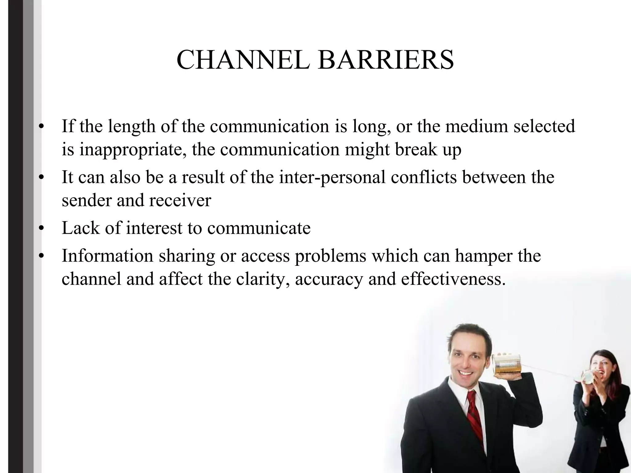 Barriers to Effective Communication Powerpoint Presentation | PPTX