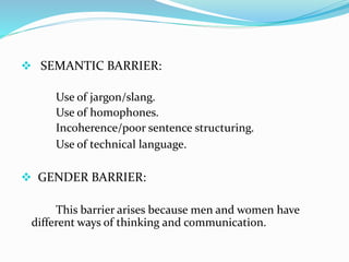 Barriers to effective communication | PPTX