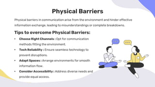 BARRIERS TO EFFECTIVE COMMUNICATION AND HOW TO OVERCOME IT BY RIZWAN ...