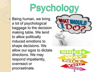 Barriers to effective decision making by jenrap14 | PPTX