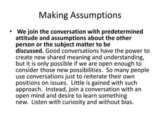 Barriers to effective listening | PPTX