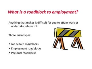 Barriers to employment | PPT