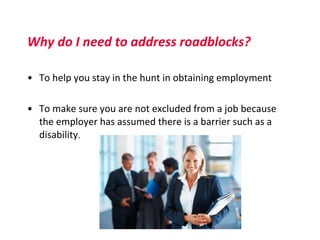 Barriers to employment | PPT