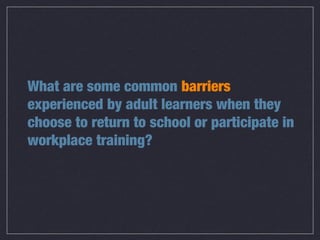 Barriers to learning | PPT