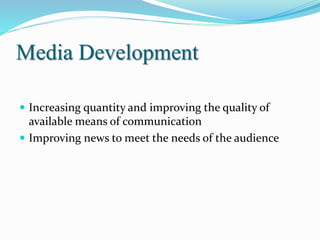 Barriers to Media Development ppt | PPTX