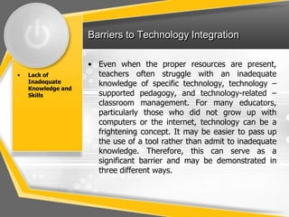 Barriers to Technology Integration _ CLARITO | PPTX