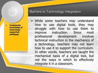 Barriers to Technology Integration _ CLARITO | PPTX