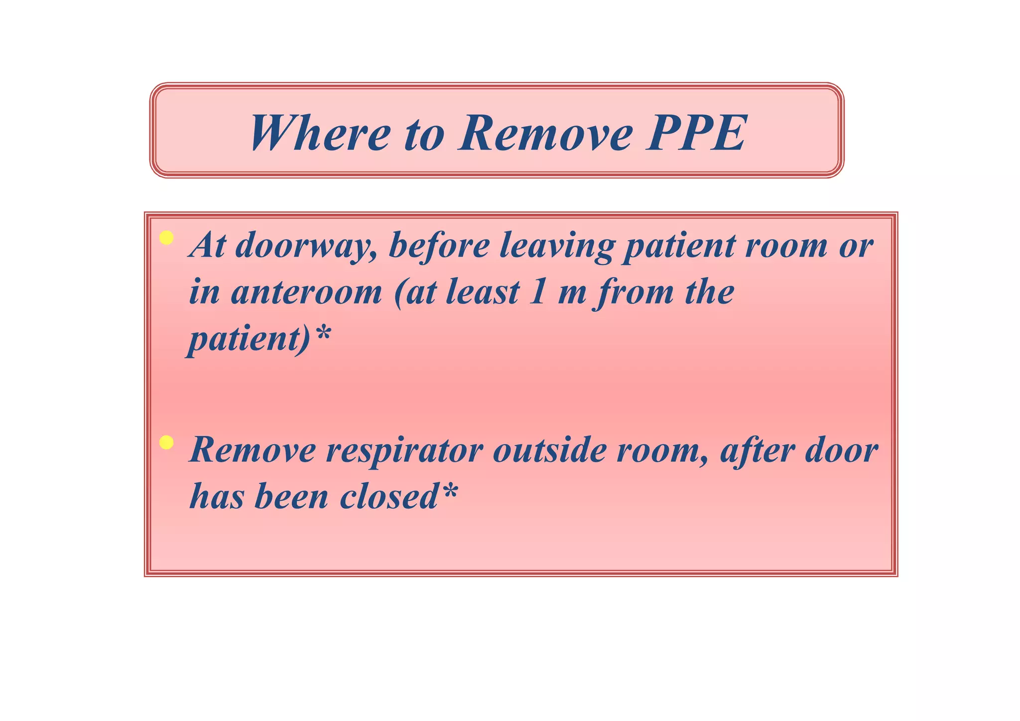 Barrier technique personal protective equipment [compatibility mode] | PPT