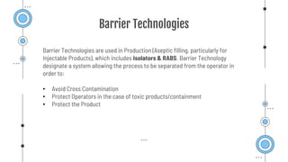 Barrier Technologies at Pharmaceuticals.pptx