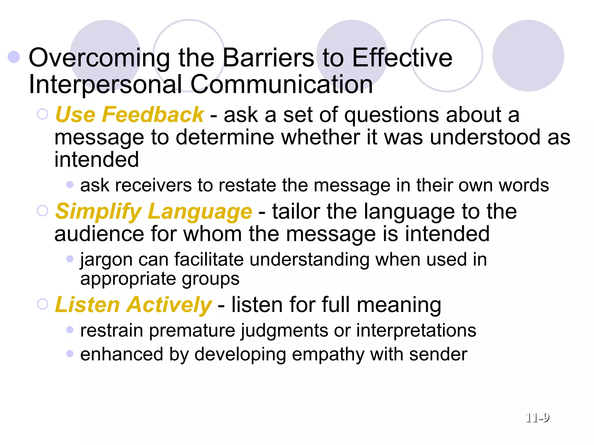 Barrier to communication | PPT