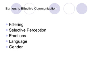 Barrier to communication | PPT