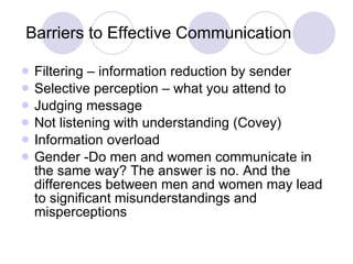 Barrier to communication | PPT